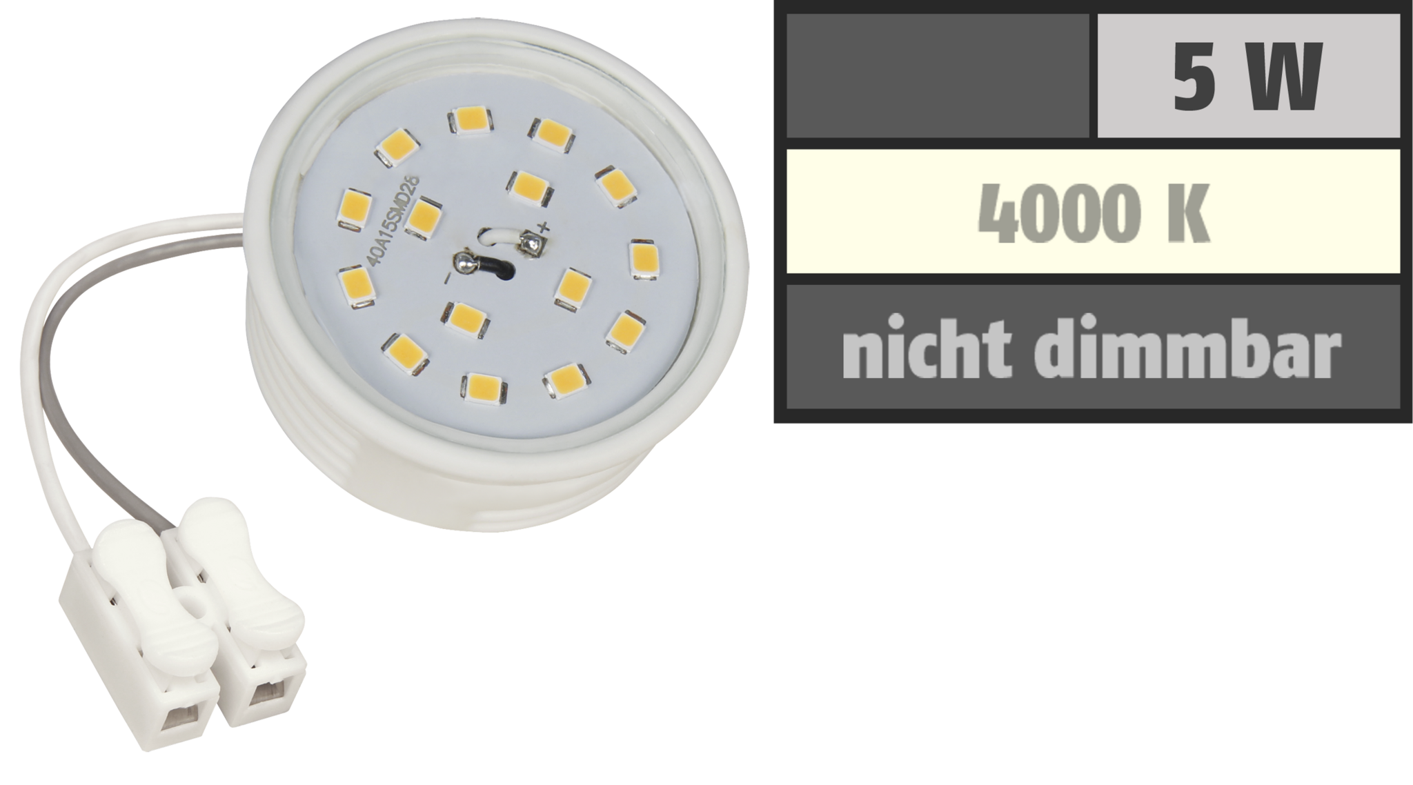 Led Modul Mcshine 5w 400 Lumen 230v 50x23mm Neutralweiß 4000k